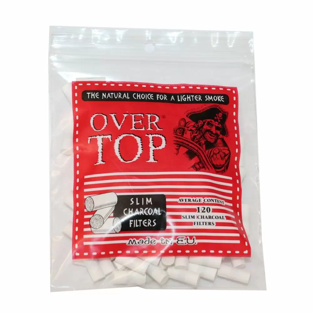ΦΙΛΤΡΑ OVER TOP 6mm 120 ΤΕΜ ΣΕ ΣΑΚΟΥΛΑΚΙ