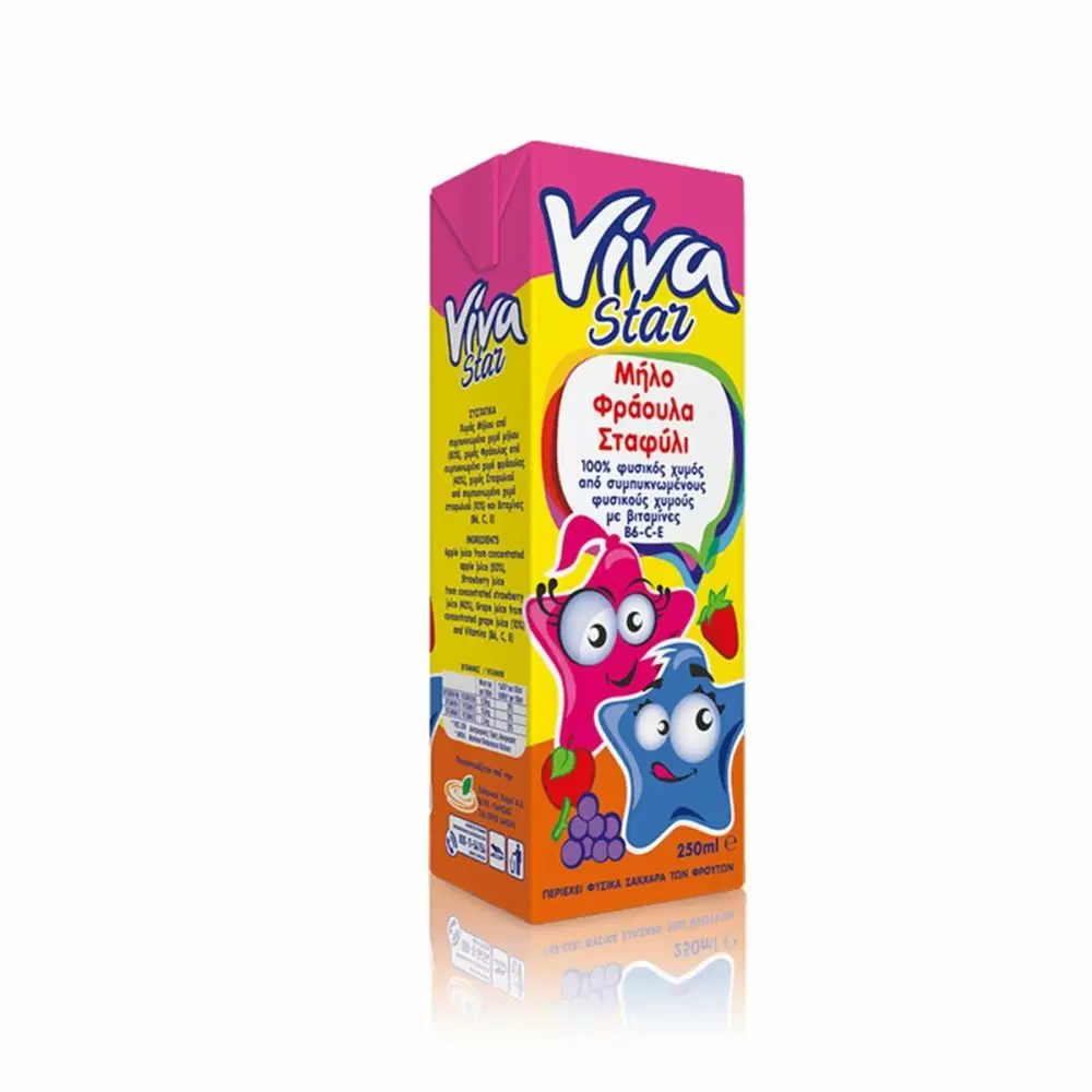 ΧΥΜΟΣ VIVA ΠΟΡΤΟΚΑΛΙ ΝΕΚΤΑΡ 250ml
