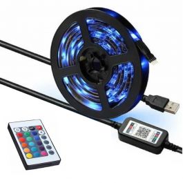 ΤΑΙΝΙΑ LED RGB 5m DRIWEI ΜΕ ΤΗΛΕΧΕΙΡΙΣΜΟ