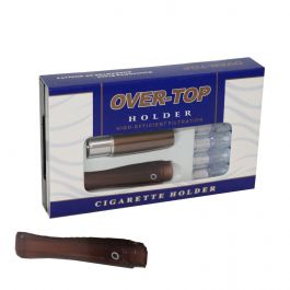 ΠΙΠΑ OVER TOP ΓΙΑ ΚΑΝΟΝΙΚΟ ΤΣΙΓΑΡΟ 8mm ΜΕ ΜΗΧΑΝΙΣΜΟ ΚΑΦΕ