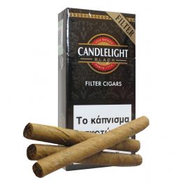 ΠΟΥΡΑ CANDLELIGHT FILTER BLACK 10's