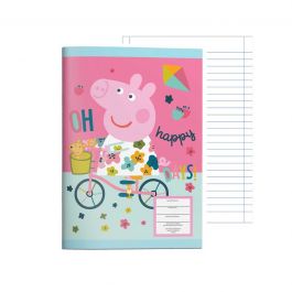 ΤΕΤΡΑΔΙΟ 40 ΦΥΛΛΩΝ PEPPA ΡΟΖ