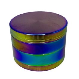 ΤΡΙΦΤΗΣ-GRINDER ΜΕΤΑΛΛΙΚΟΣ 40 Χ 55mm 3 ΘΕΣΕΩΝ ΠΟΛΥΧΡΩΜΟΣ