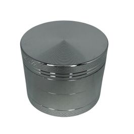 ΤΡΙΦΤΗΣ-GRINDER ΜΕΤΑΛΛΙΚΟΣ 50 Χ 40mm 3 ΘΕΣΕΩΝ ΑΣΗΜΙ